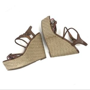 Forever 21 | Shoes | Forever 2 Espadrilles Platform Wedge Sandals ...